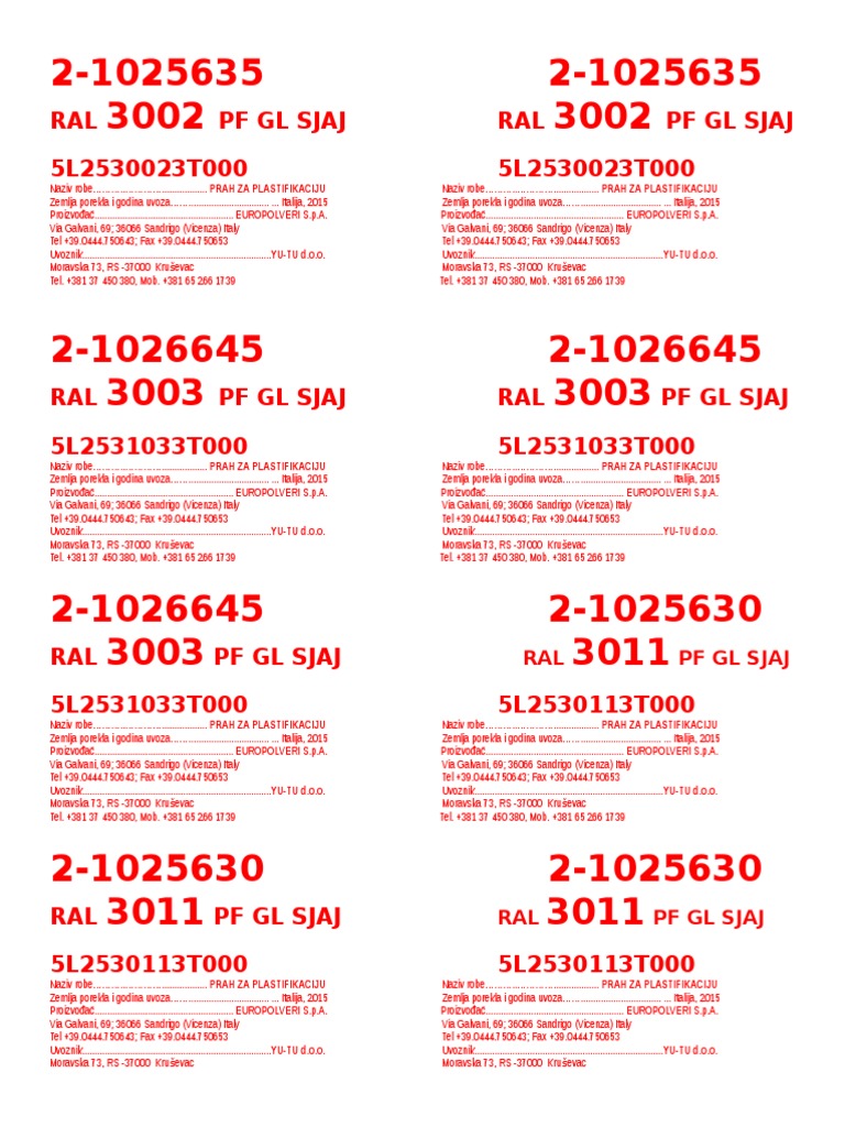 Nalepnice 07-2015 | PDF