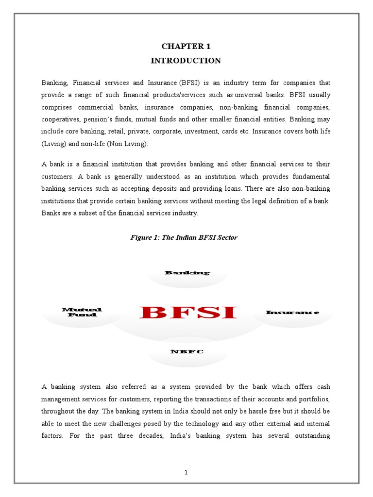 CLG Bfsi Report Final3 | PDF | Non Bank Financial Institution | Banks