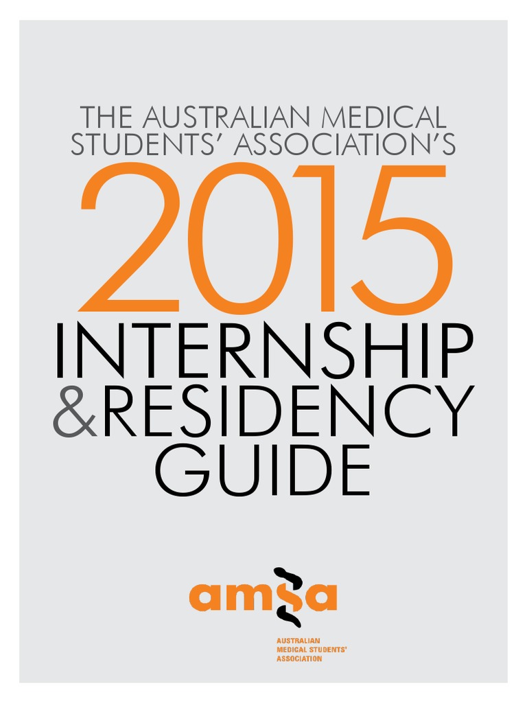 The 2015 Internship and Residency Guide for Medical Students | PDF ...