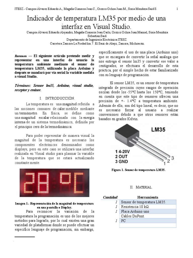Indicador de Temperatura