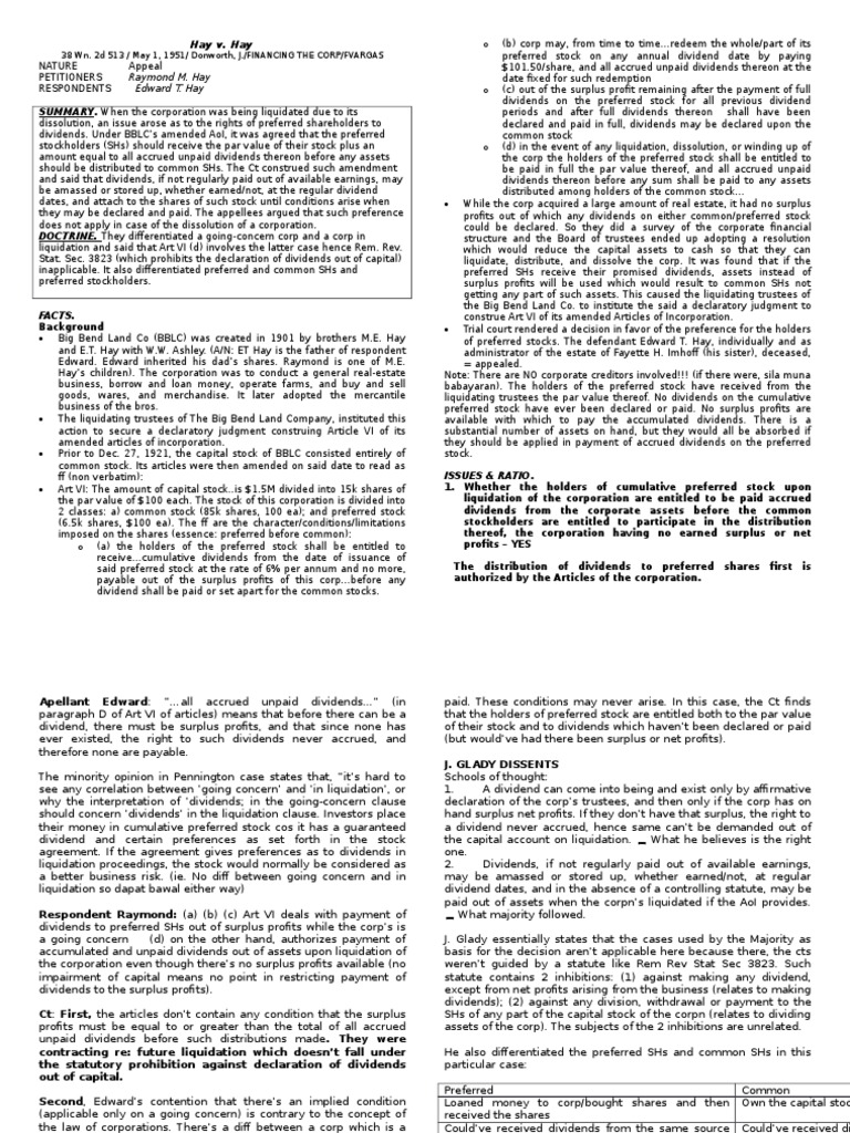 094 Hay vs. Hay | PDF