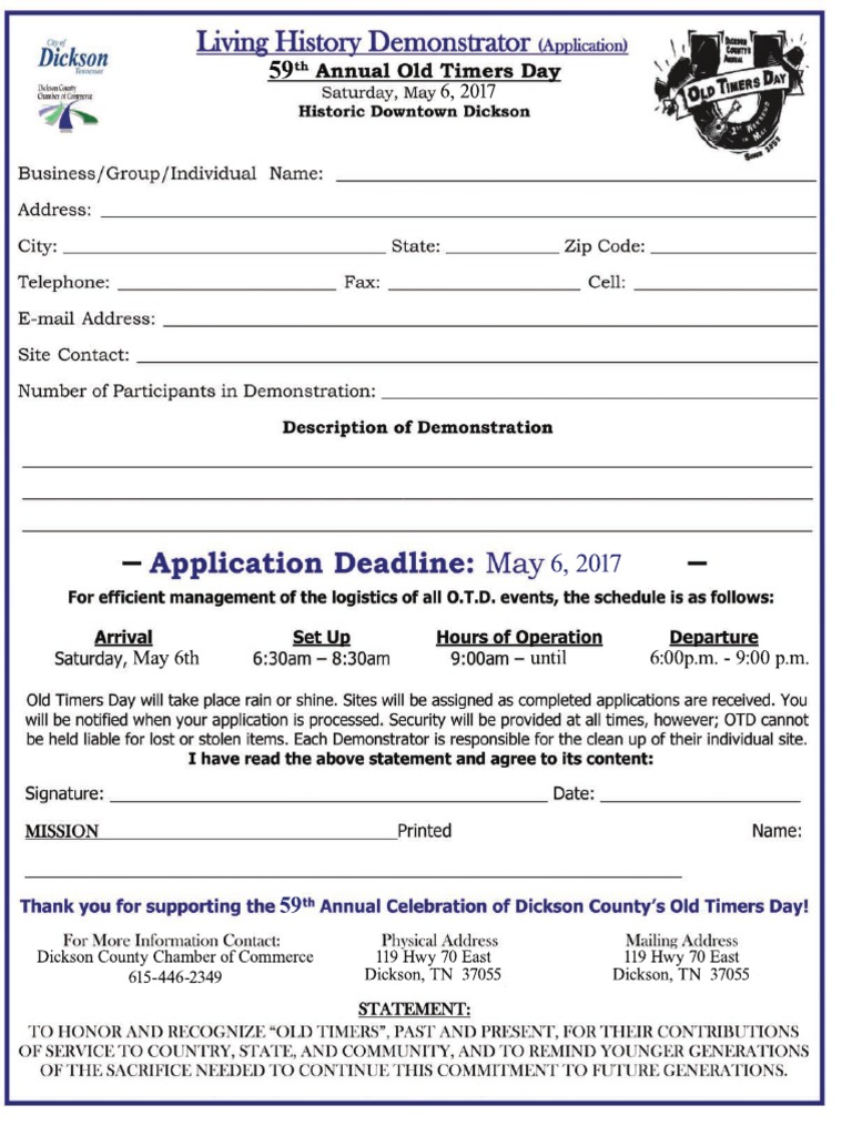 Living History Application | PDF