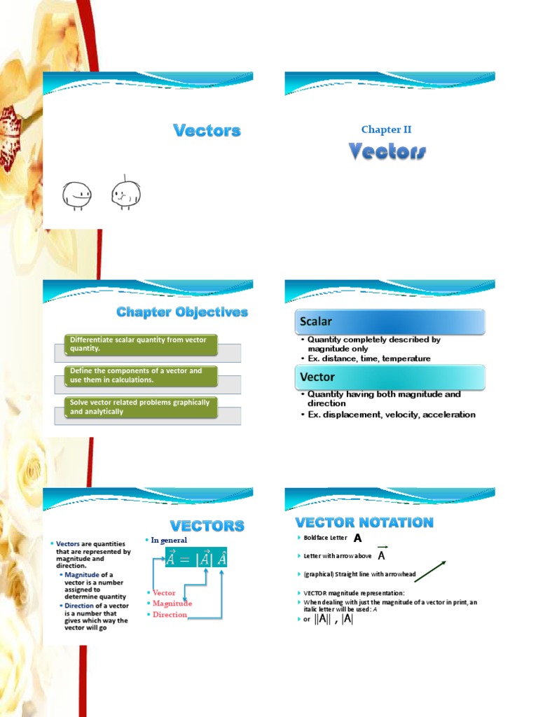 Vectors | PDF | Euclidean Vector | Linear Algebra