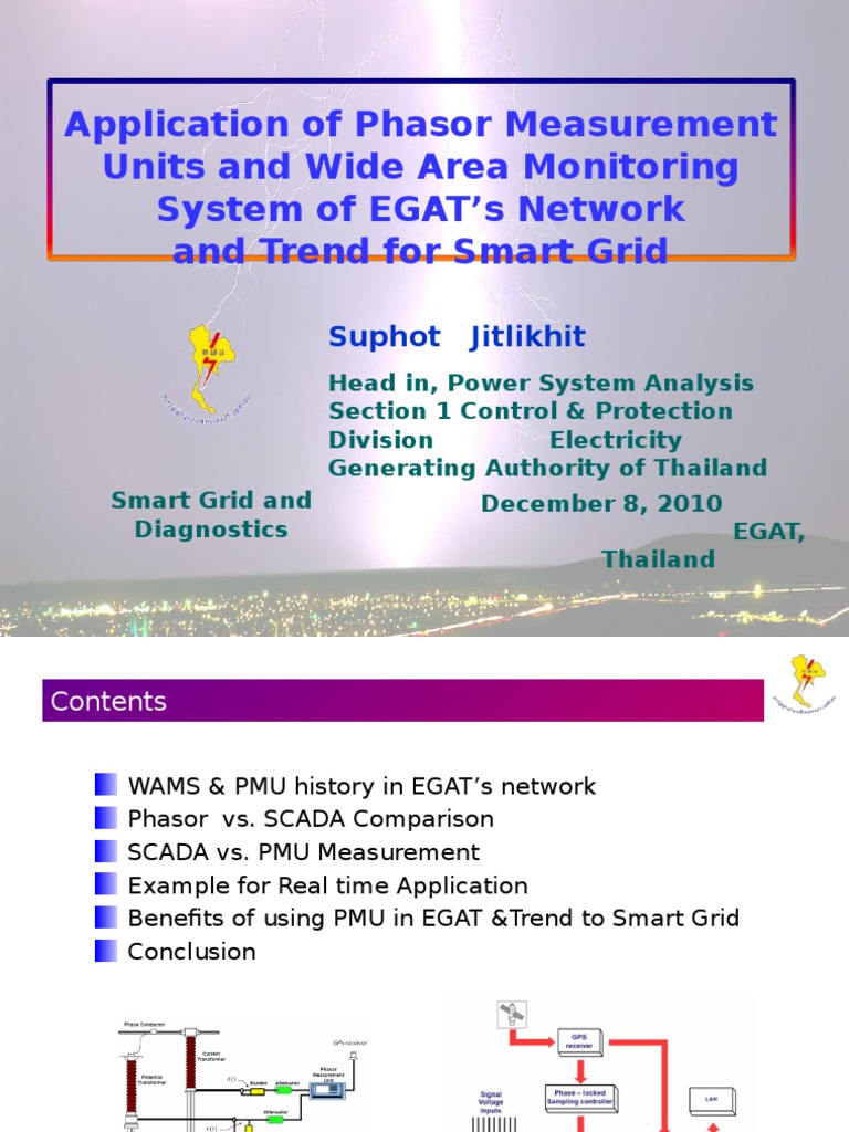 Egat Pmu Smart Grid v1 | Download Free PDF | Electrical Engineering | Systems Engineering