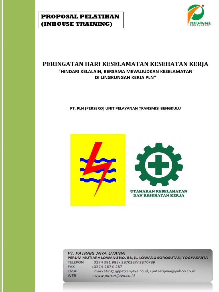 Proposal JAMBORE K3 PDF | PDF