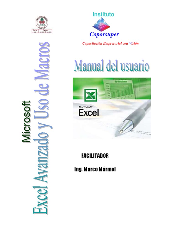 Manual - Excel - Avanzado 2 PDF | Download grátis PDF | Matriz (Matemáticas) | Microsoft Excel