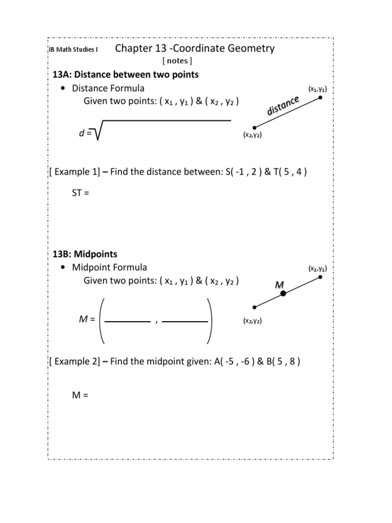 CHP 13ab-Lesson Notes 16-17 | PDF