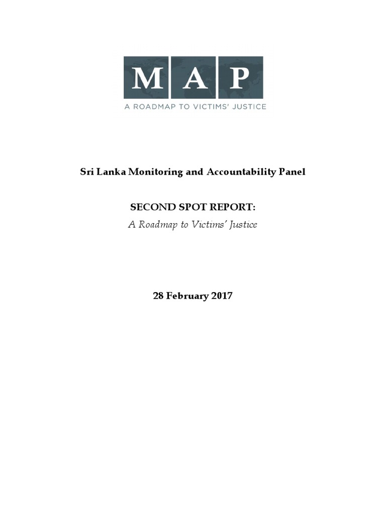 MAP Second Spot Report 28.2.17 Final 2 PDF | PDF | Torture | Prosecutor
