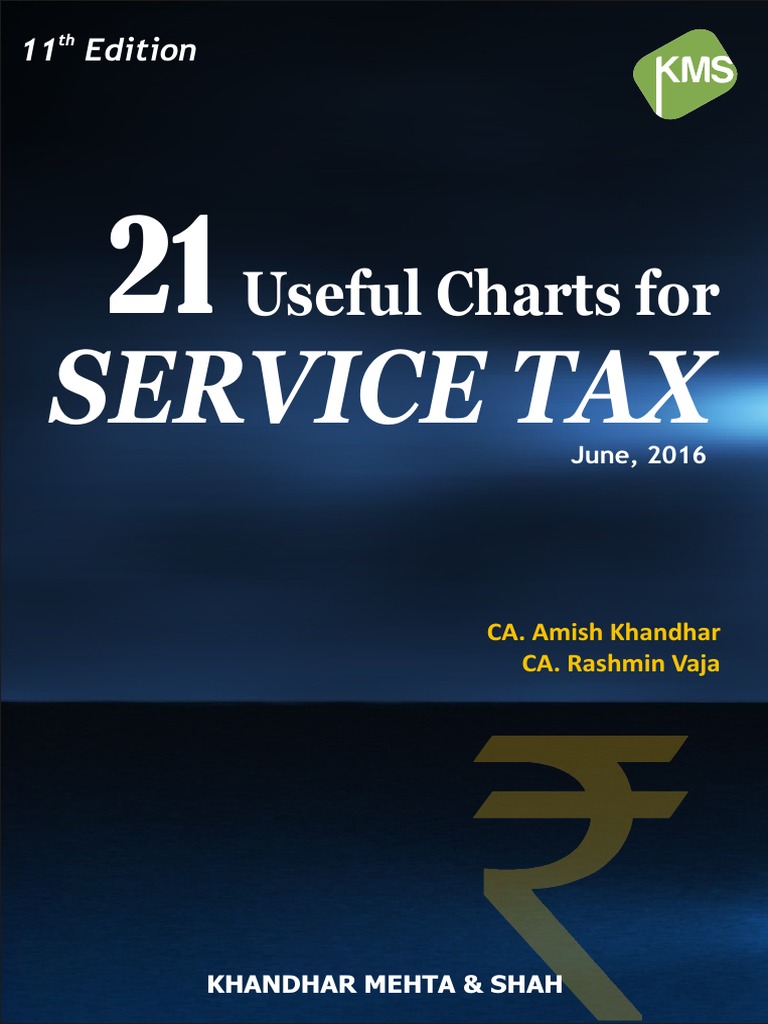 27 Useful Charts of Service Tax 2016 17 PDF | PDF | Taxes | Services ...
