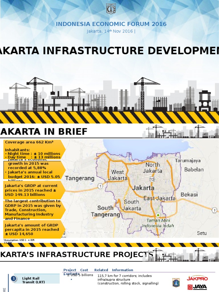 Jakarta_Infrastructure_Development.pptx | Jakarta | Municipal Bond ...