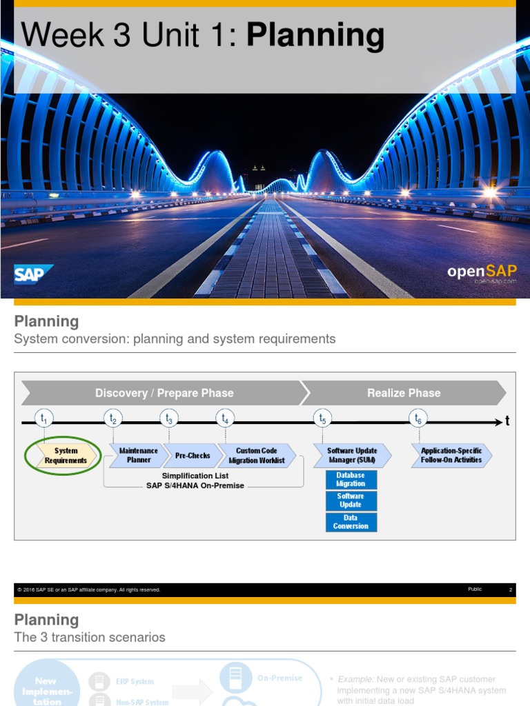 OpenSAP s4h5 Week 3 All Slides | PDF | Sap Se | Enterprise Resource Planning