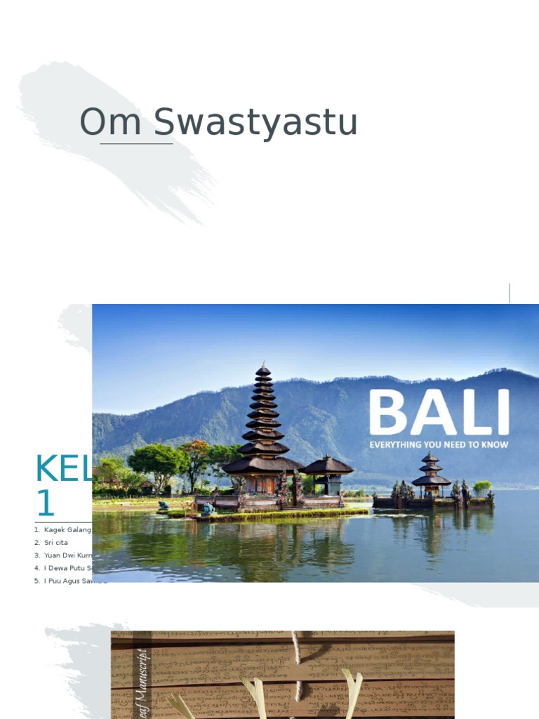 KELOMPOK 1 Puisi Bali Purwa | PDF