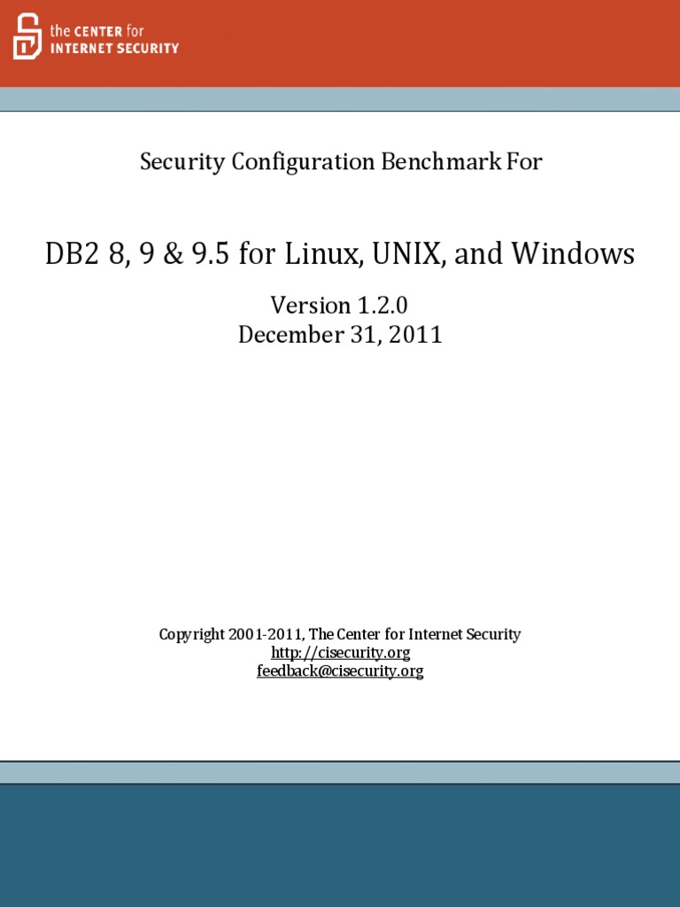 DB2 8, 9 & 9.5 For Linux, UNIX, and Windows: Security Configuration ...