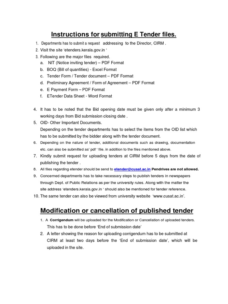 E-Tender Submission Guide | PDF | Joint Venture | Taxes