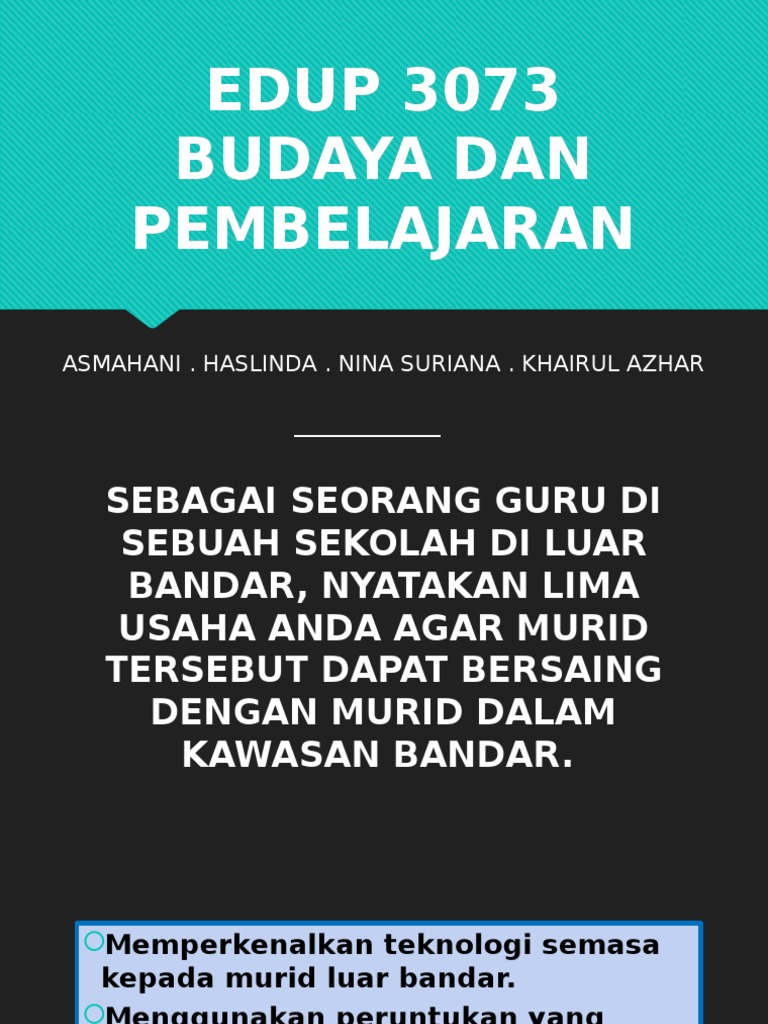 Cabaran SDH & SBJK | PDF