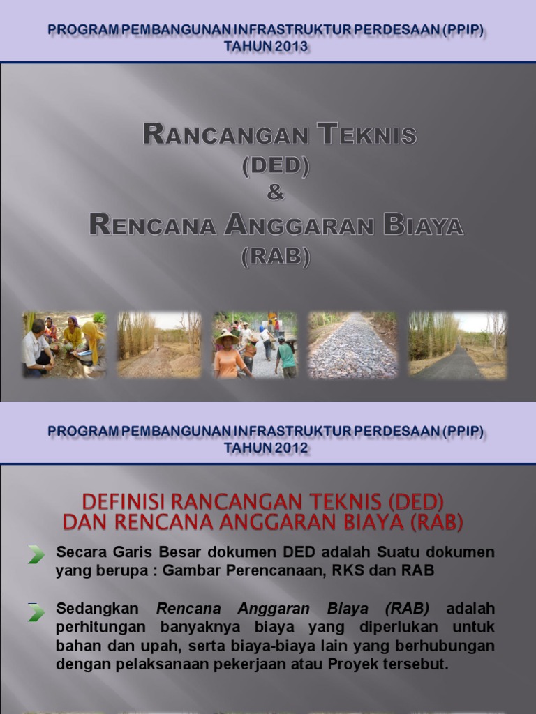 Contoh RAB Manual | PDF