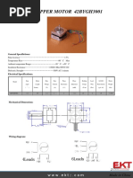 42SHDC3025-24B Stepper Motor Specs | PDF | Science & Mathematics