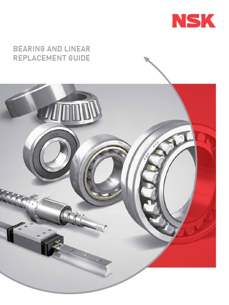 NSK Bearing and Linear Replacement Guide Web | Manufactured Goods ...