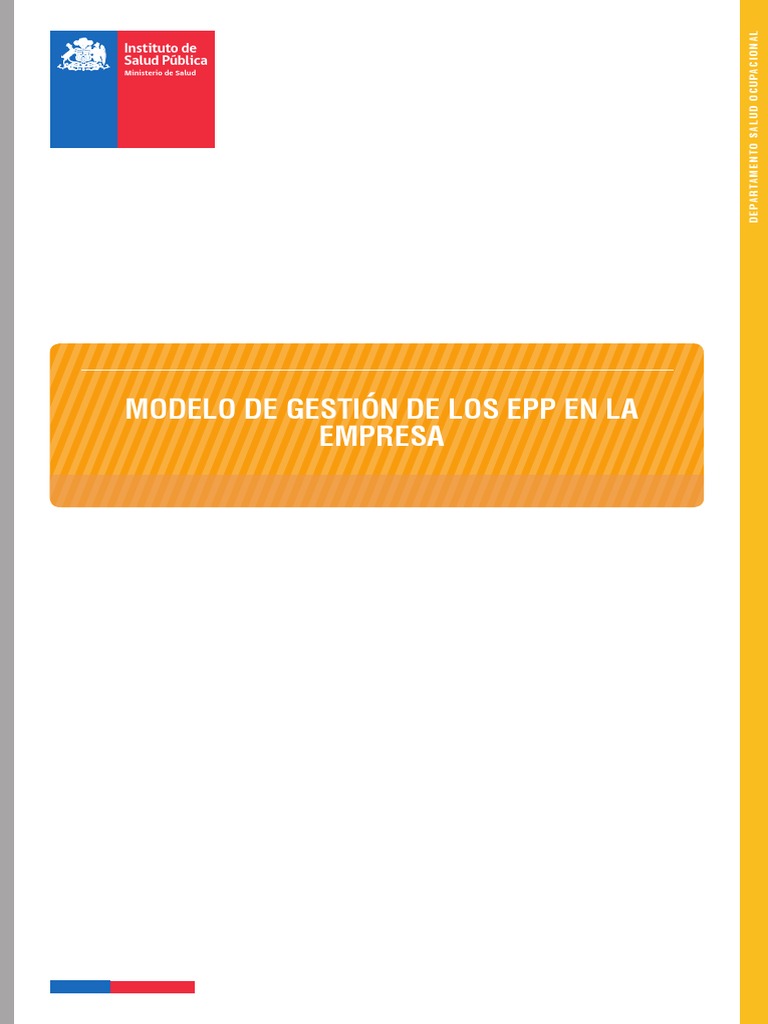 Nota Tecnica N 020 Modelo de Gestion de Los EPP en La Empresa PDF | PDF | Calidad (comercial ...