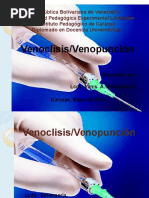 Guía Práctica de Venoclisis | PDF | Terapia intravenosa | Medicina CLINICA