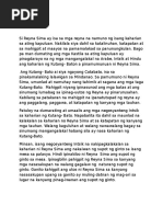 Reynang Matapat Maikling Kuwento - Grade 7 | PDF