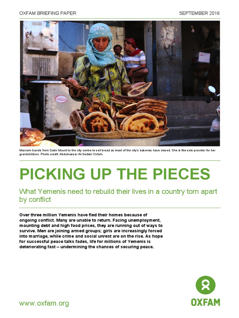 Picking Up The Pieces: What Yemenis Need To Rebuild Their Lives in A ...