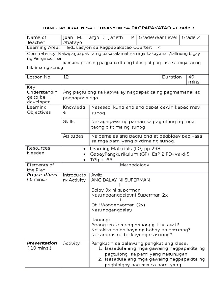 EsP2 Q4 Ip12 v.02 | PDF