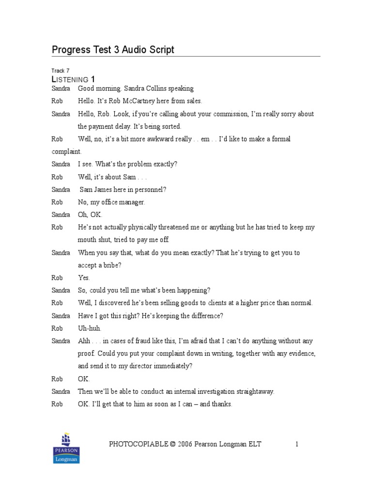 Progress Audio Script 3 | PDF | Ice Cream | Economies