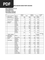 Contoh Indeks Antropometri Z-Score | PDF