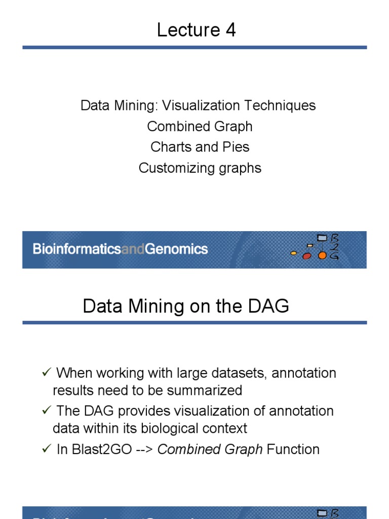 Data Mining: Visualization Techniques Combined Graph Charts and Pies ...