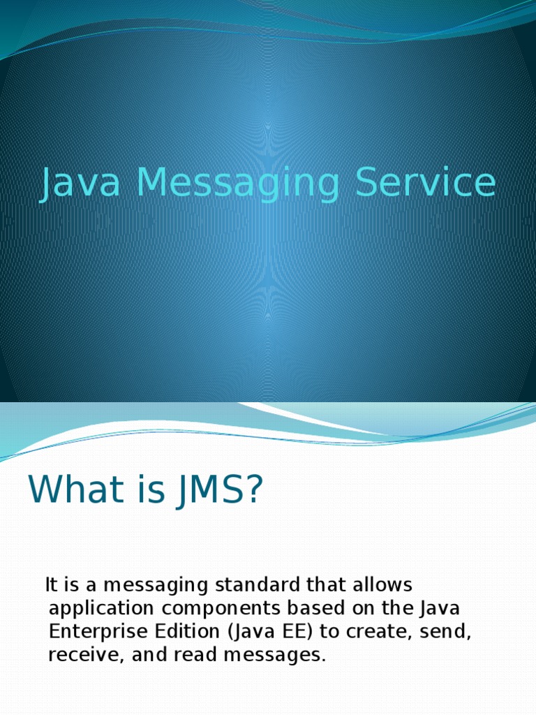 Java Message Service | PDF