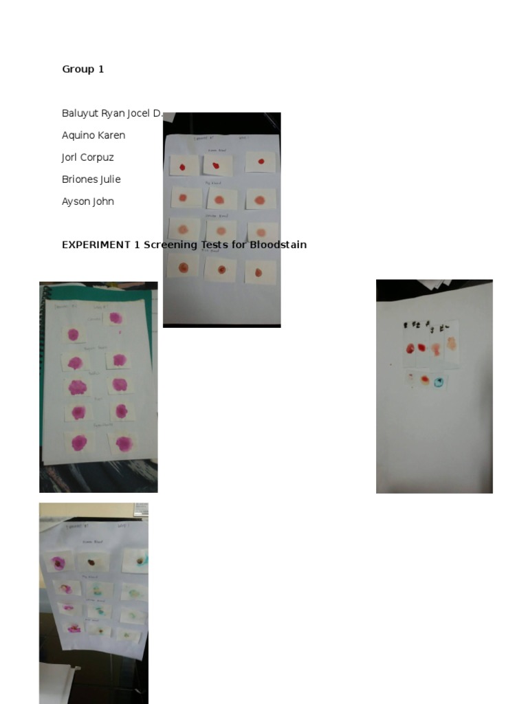 Chem Group 1 Exp1-7 | PDF Chem Group 1 Exp1-7 | PDF