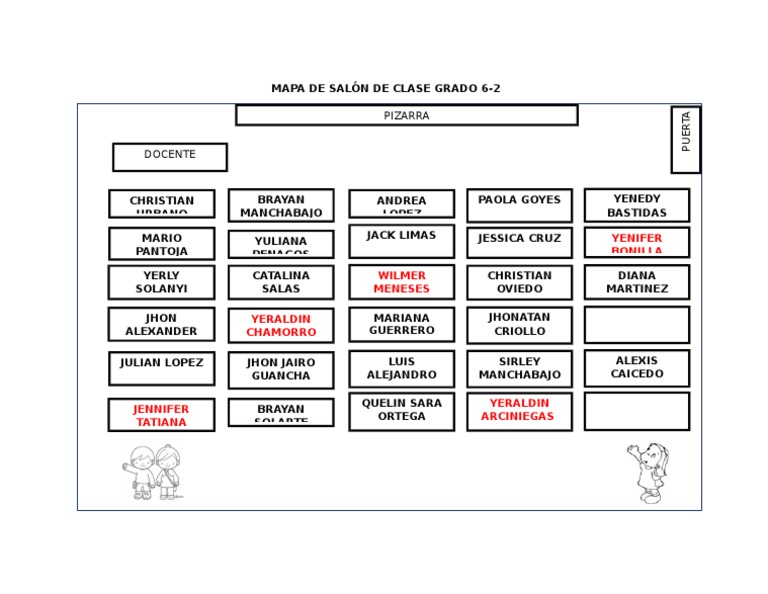 Mapa de Salón | PDF