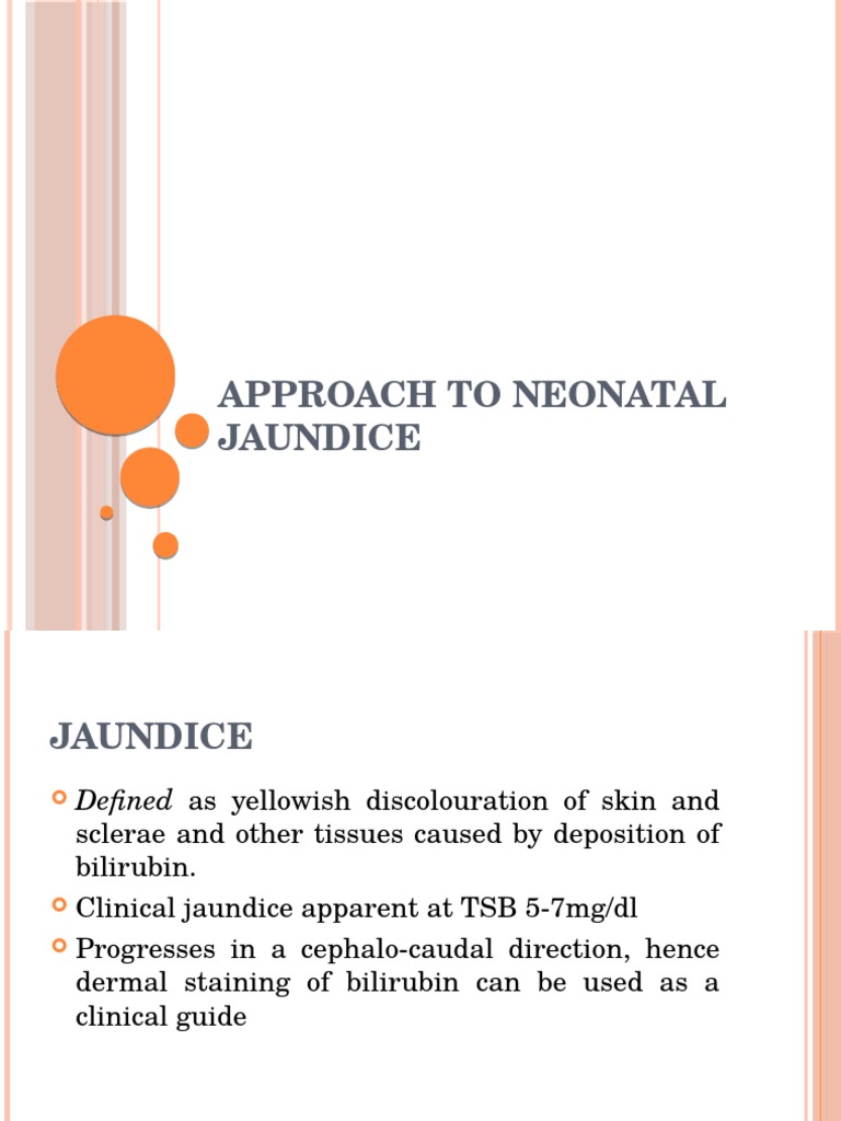 Approach To Neonatal Jaundice | PDF | Hepatitis | Medicine