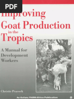 Goat Production Manual | PDF | Goat | Grazing