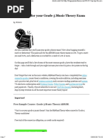 ABRSM Music Theory Grades 1-5 Criteria | PDF | Clef | Rhythm
