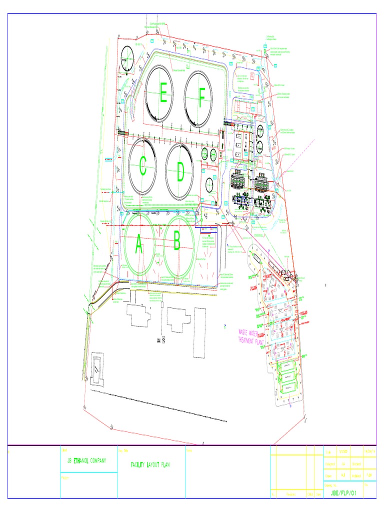 Facility Layout FINAL-Layout1 | PDF | Hydrology And Urban Planning | Hydraulic Engineering
