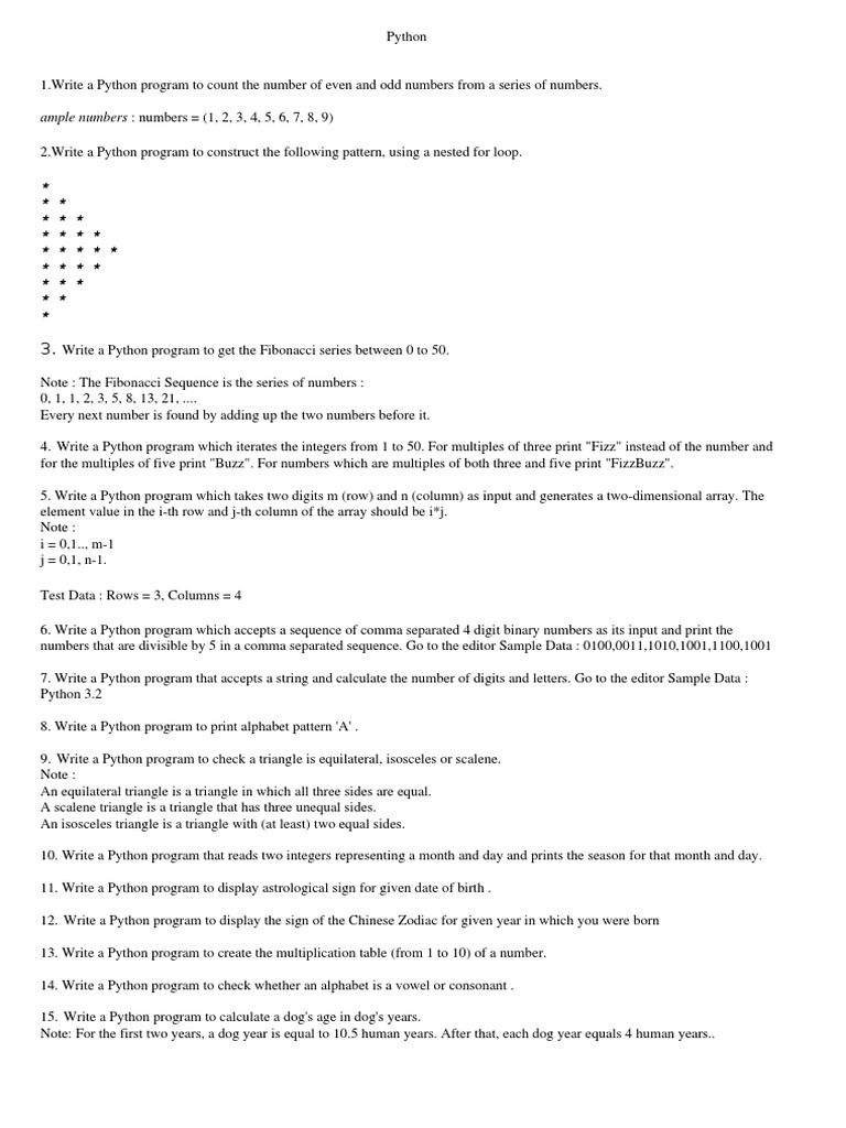 Python Assignment Pdf Fahrenheit Computer Programming