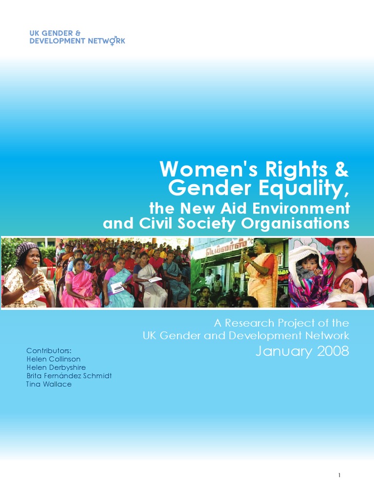 Women's Rights & Gender Equality,: The New Aid Environment and Civil ...