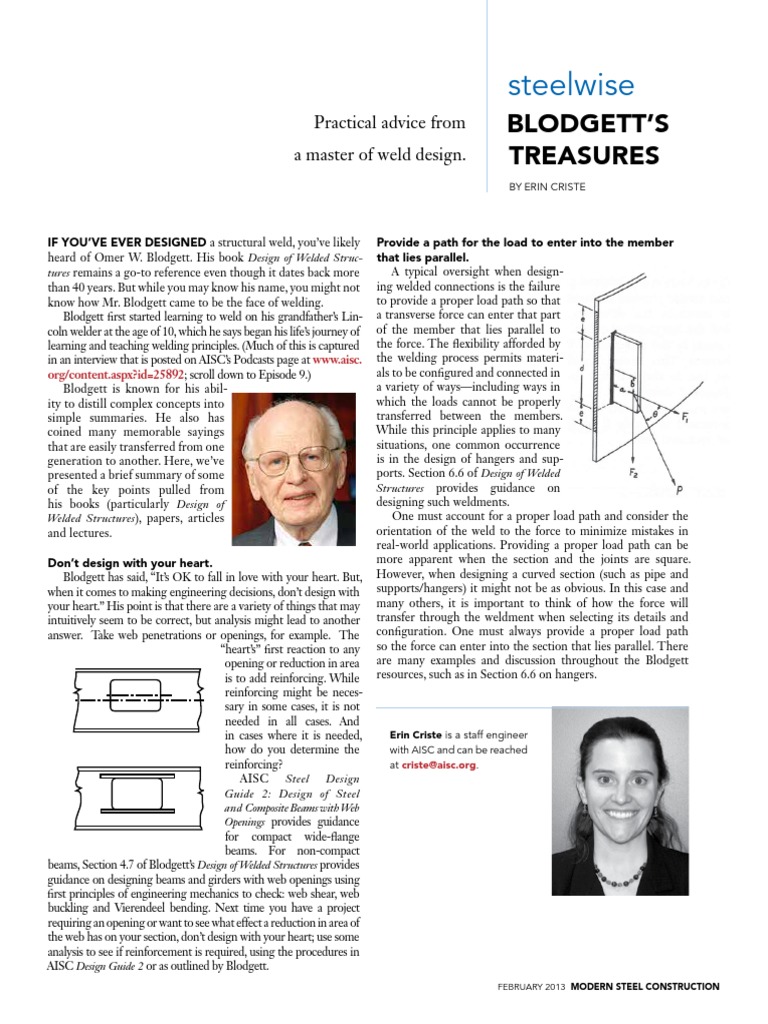 Blodgett's Treasures | PDF | Casting (Metalworking) | Welding