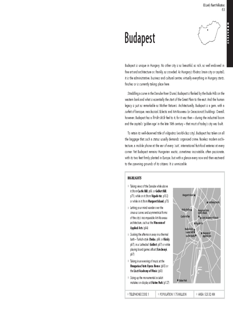 Guia Budapest PDF | PDF | Budapest
