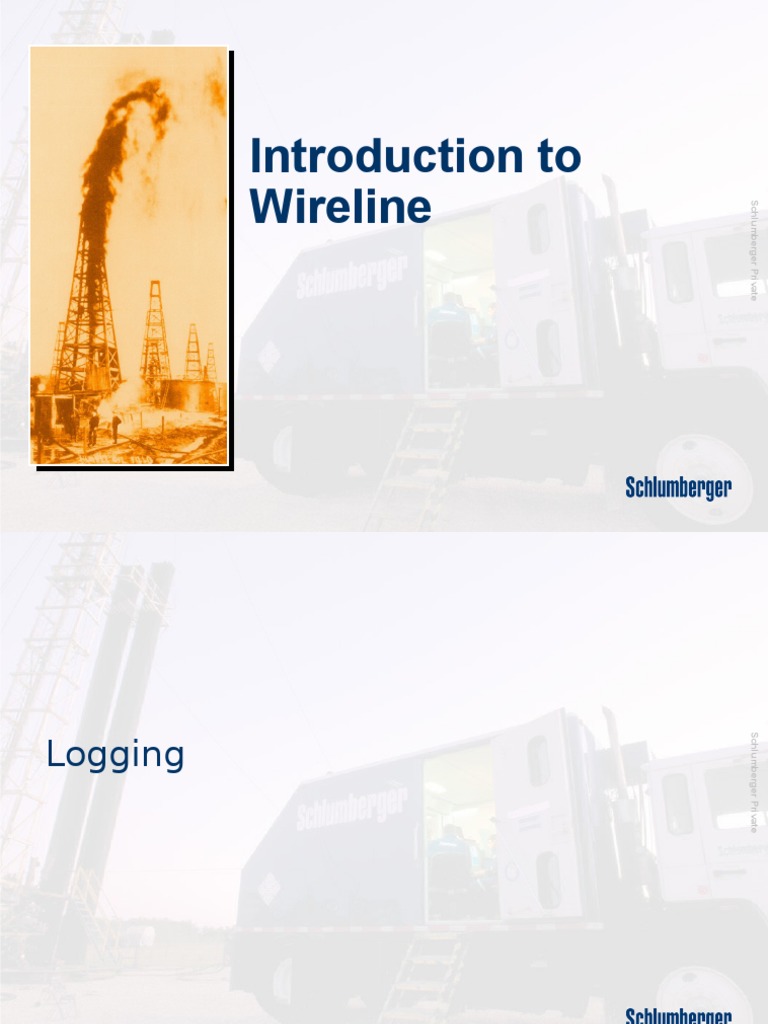 Introduction to Wireline | Industries | Technology