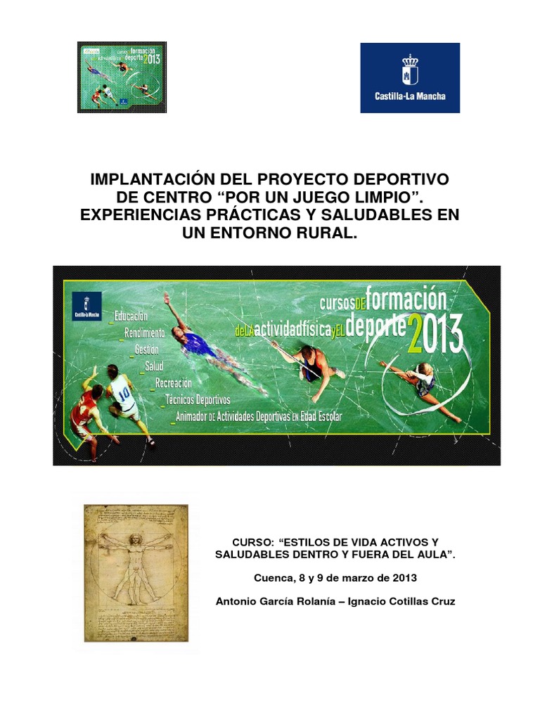 Ver Proyecto Deportivo | PDF | Educación Física | Deportes
