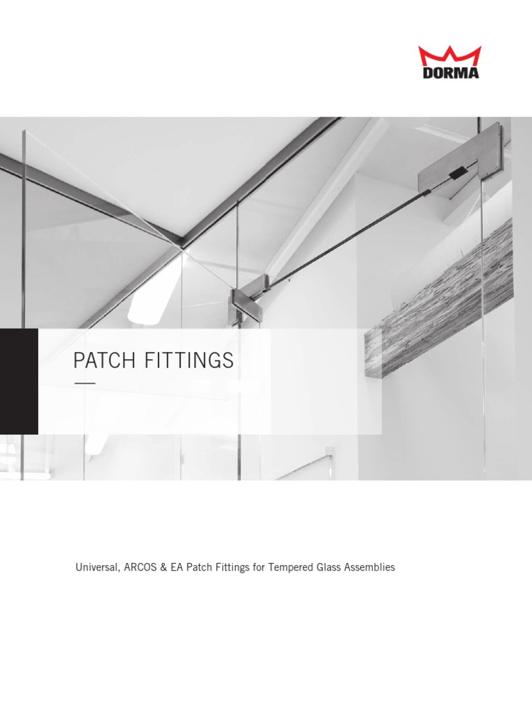 Dorma Universal Patch Fittings Guide | PDF | Electrical Connector | Nature