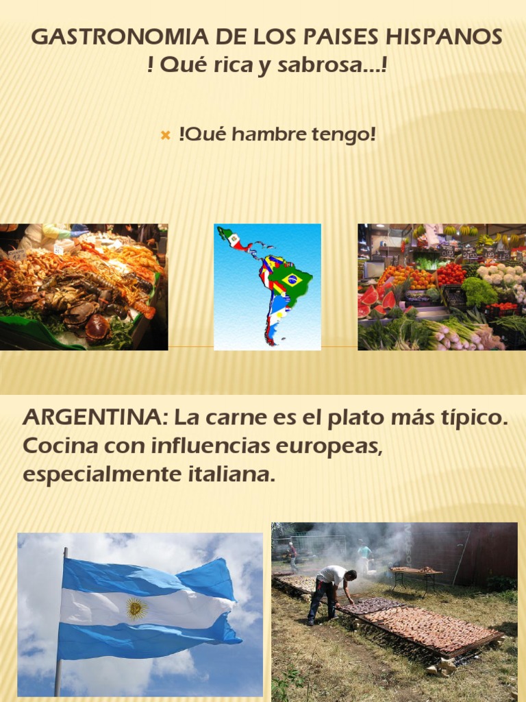 Sabores de la Gastronomía Hispana | PDF | Cocina latinoamericana ...