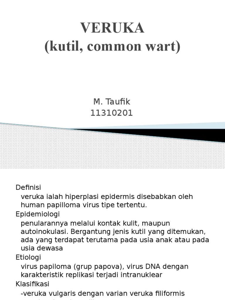 Jenis dan Pengobatan Veruka | PDF