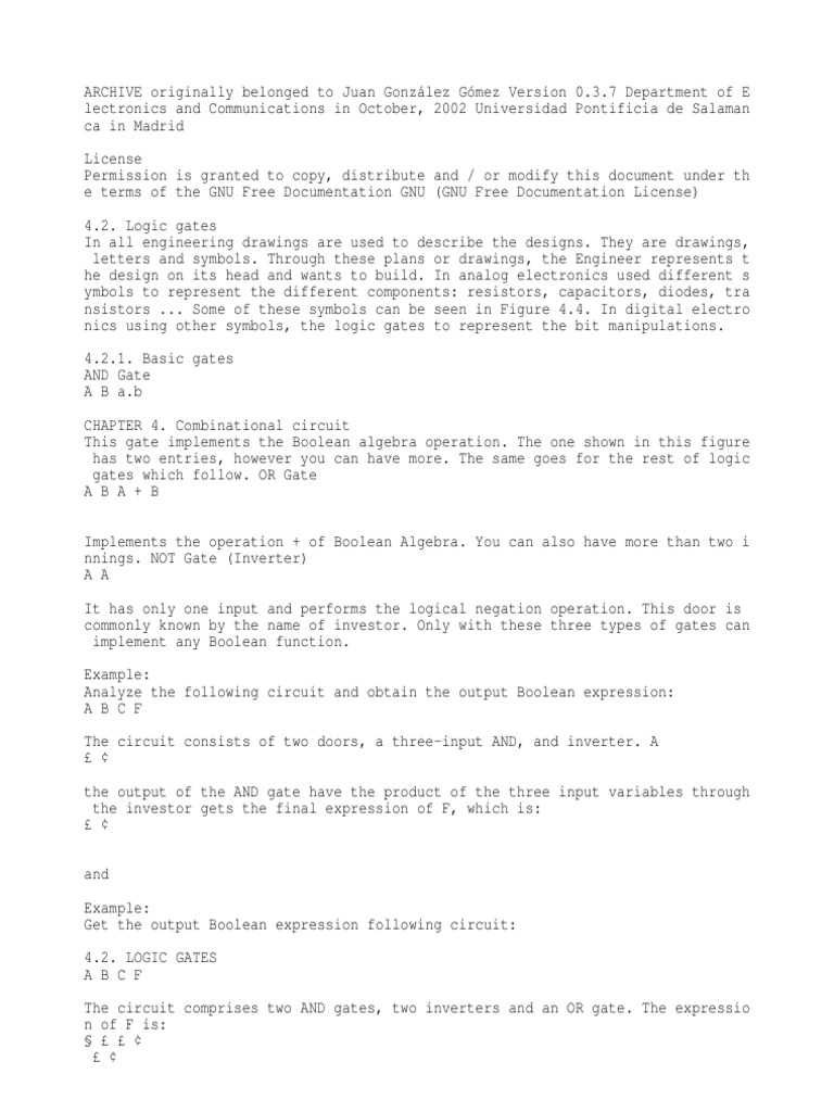 Logic Gates and Exercises | PDF | Logic Gate | Boolean Algebra
