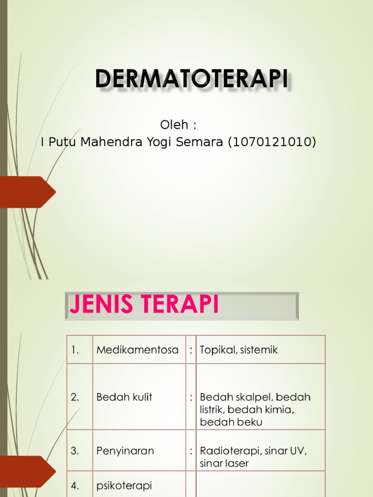 Dermatoterapi HEY | PDF