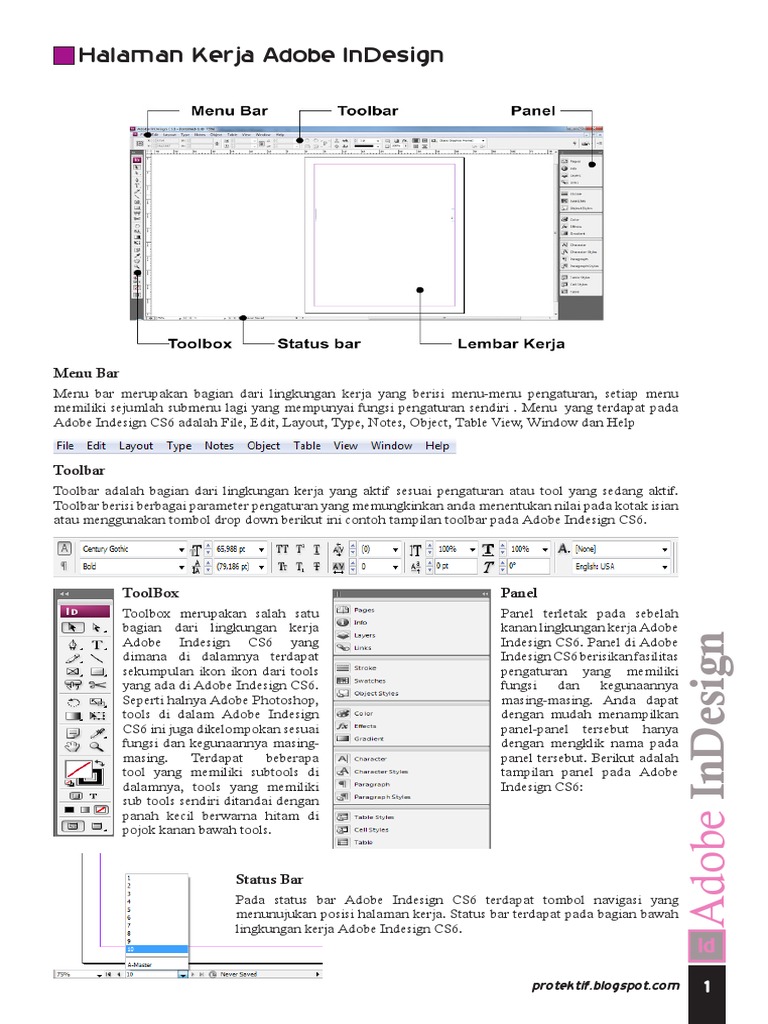 Tutorial Indesign | PDF | Komputer