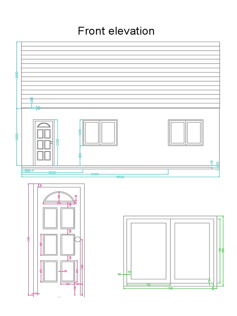 Front Elevation Pdf